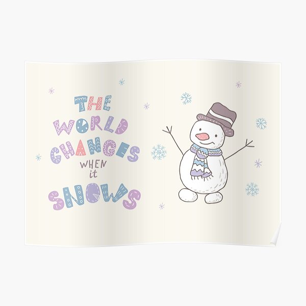 "The World Changes" Poster by All-Streets | Redbubble