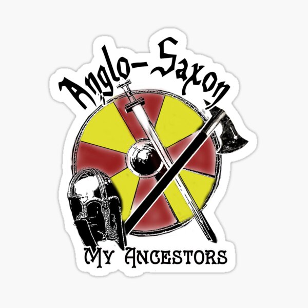 Anglo Saxon Stickers | Redbubble