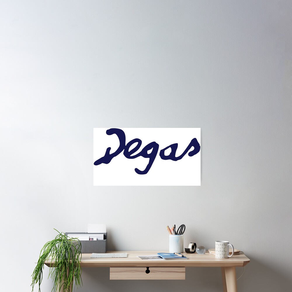 "Edgar Degas - Signature" Poster by strunz | Redbubble