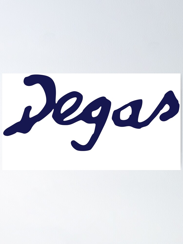 "Edgar Degas - Signature" Poster by strunz | Redbubble