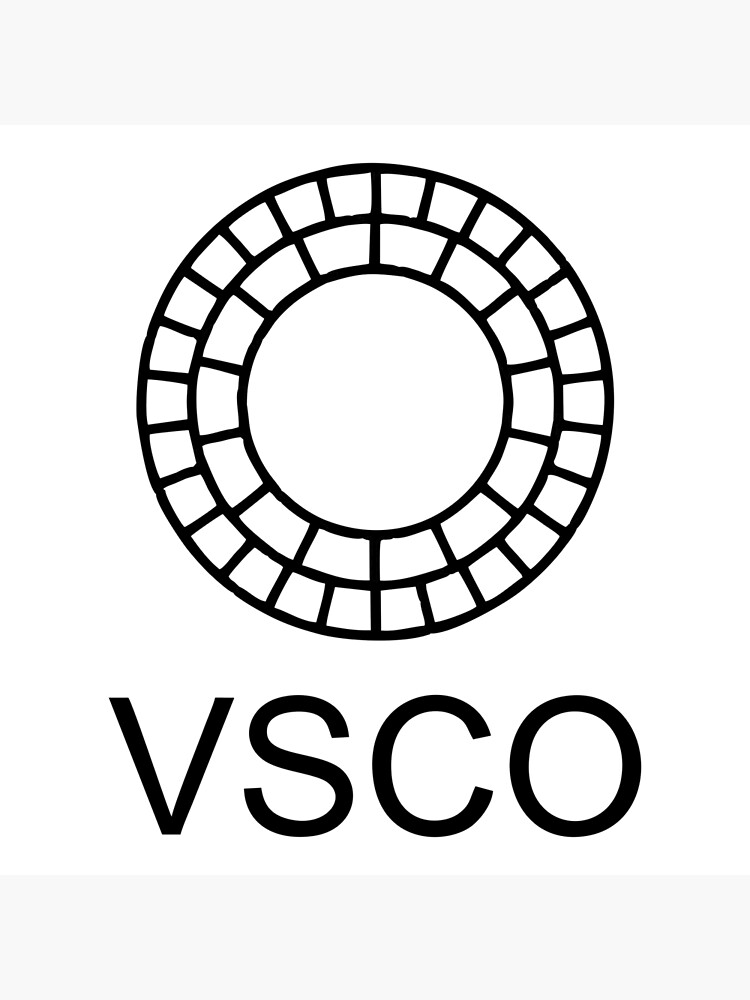 "Best Seller - VSCO Logo" Poster for Sale by JuliusSmiths | Redbubble