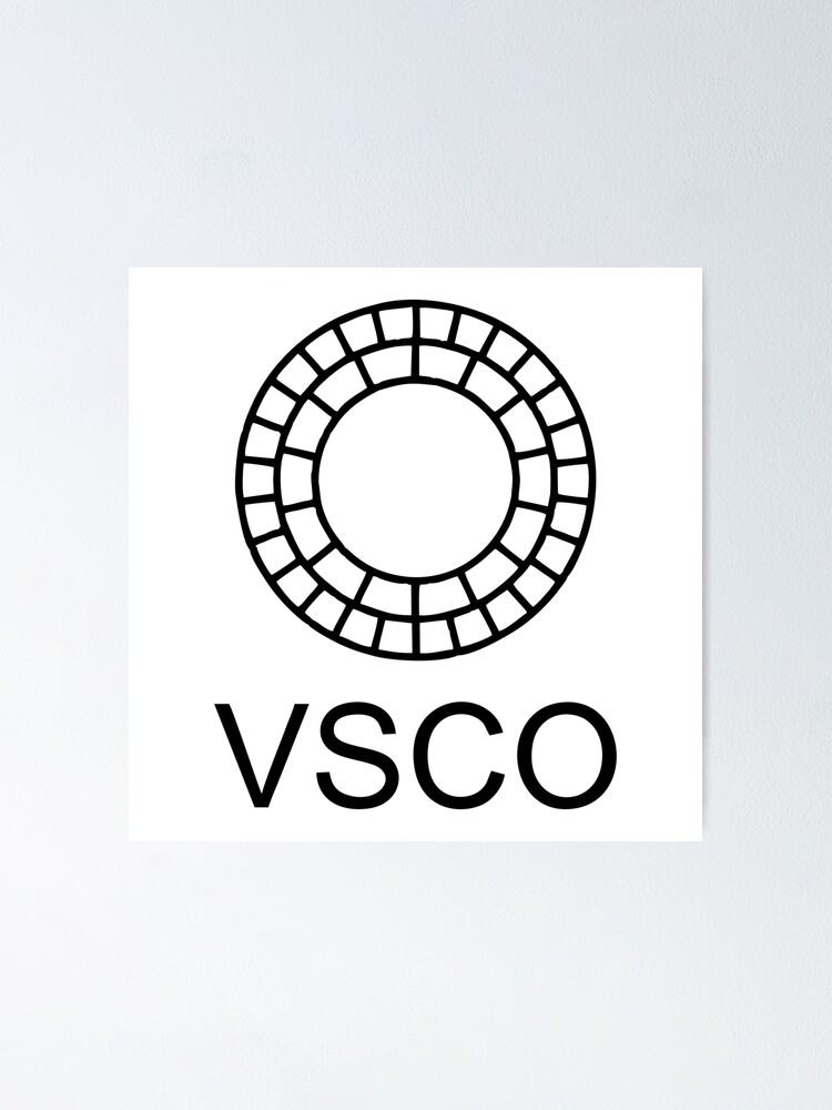 "Best Seller - VSCO Logo" Poster for Sale by JuliusSmiths | Redbubble