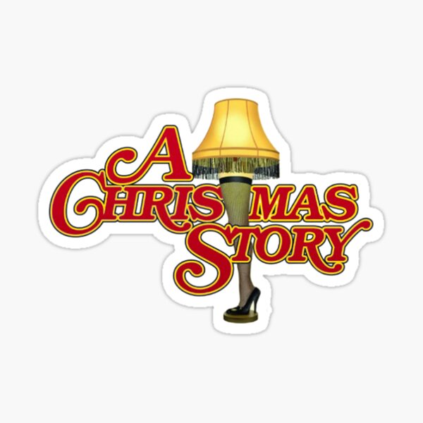 "Christmas Story" Sticker for Sale by SwampfoxDesign | Redbubble
