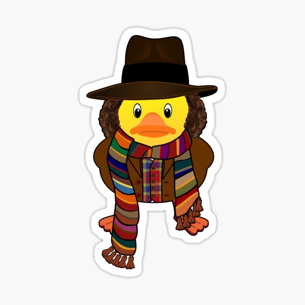 "Dr Who Rubber duck ducky " Sticker for Sale by BigTime | Redbubble
