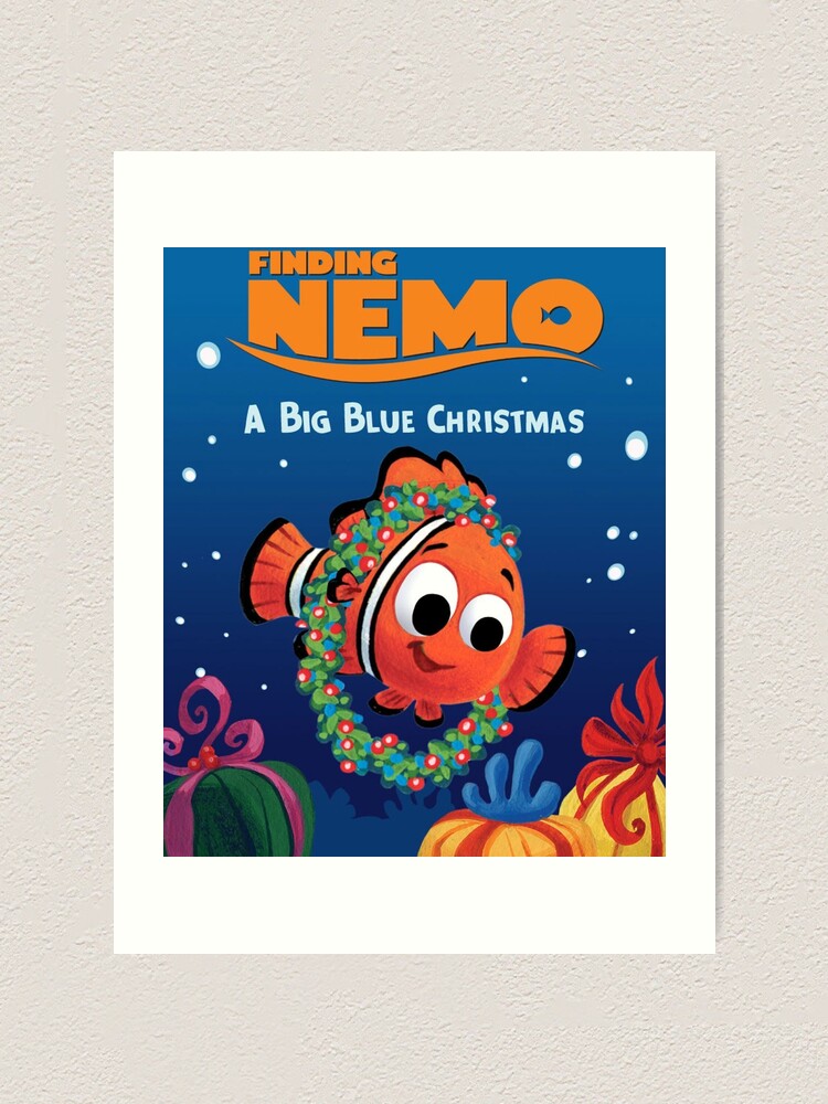 "ikanlucu Finding Nemo a big blue christmas" Art Print for Sale by ...