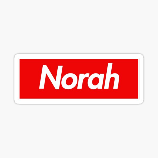 Norah Stickers | Redbubble