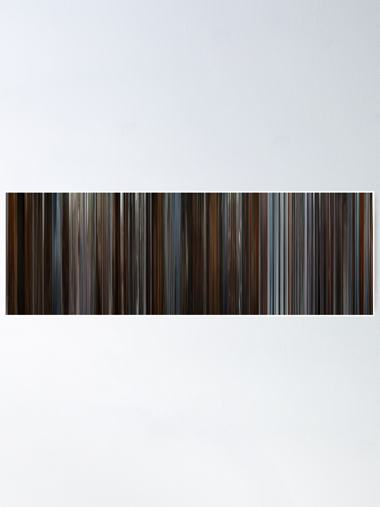 "Moviebarcode: Inception (2010)" Poster for Sale by moviebarcode ...
