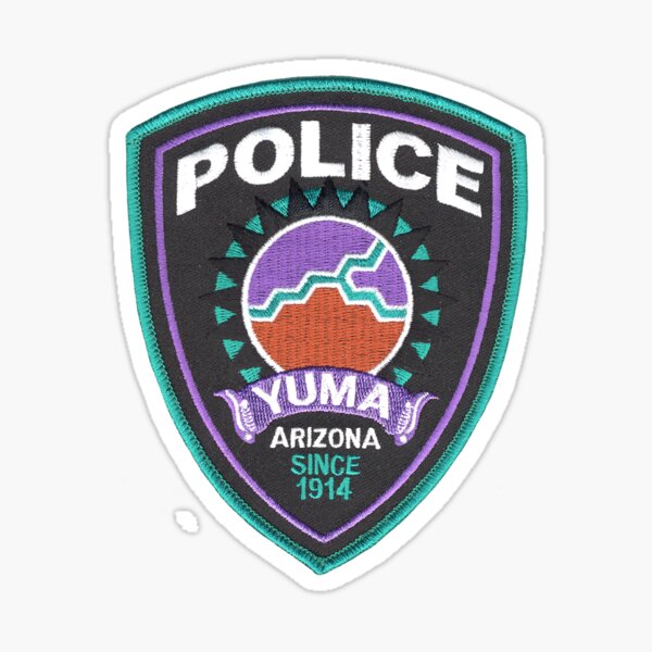 "Yuma Arizona Police Department" Sticker for Sale by lawrencebaird ...