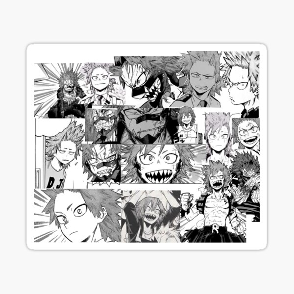 "eijiro kirishima " Sticker for Sale by maxgilbert5000 | Redbubble