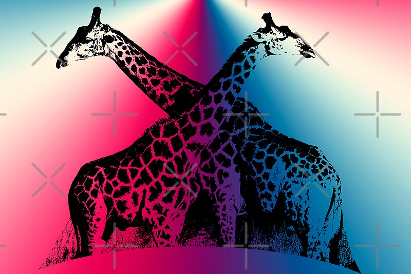 "Funky Giraffe" by connor95 | Redbubble