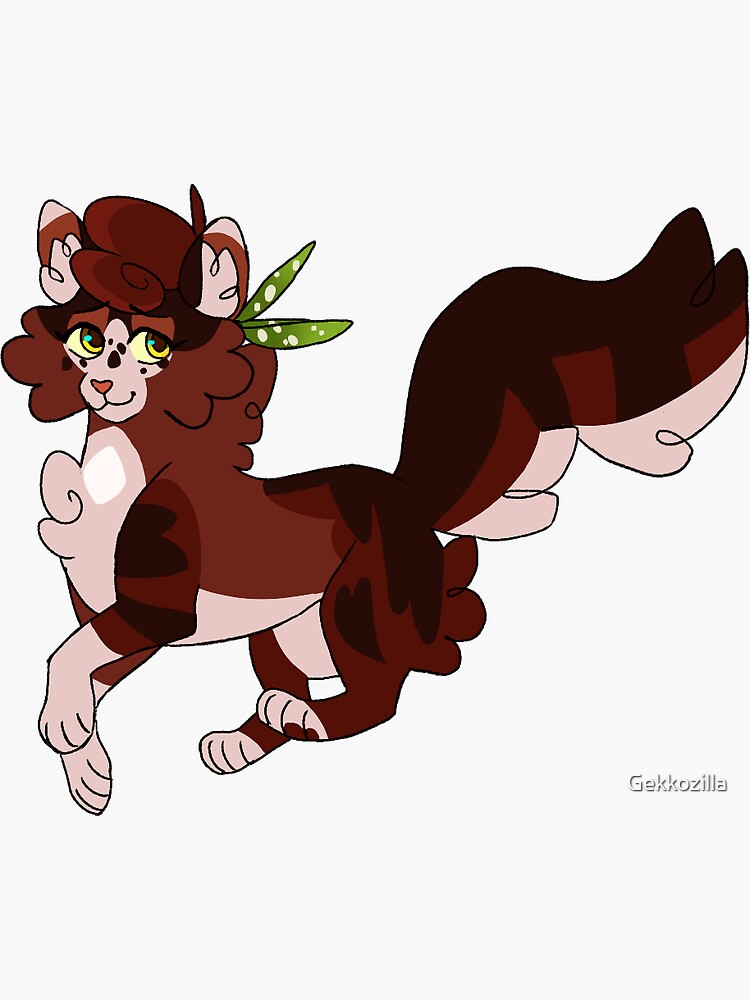 "spottedleaf" Sticker for Sale by Gekkozilla | Redbubble