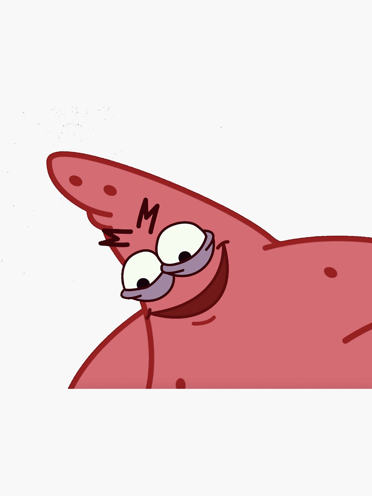 "Savage Patrick " Sticker for Sale by zoestavish | Redbubble