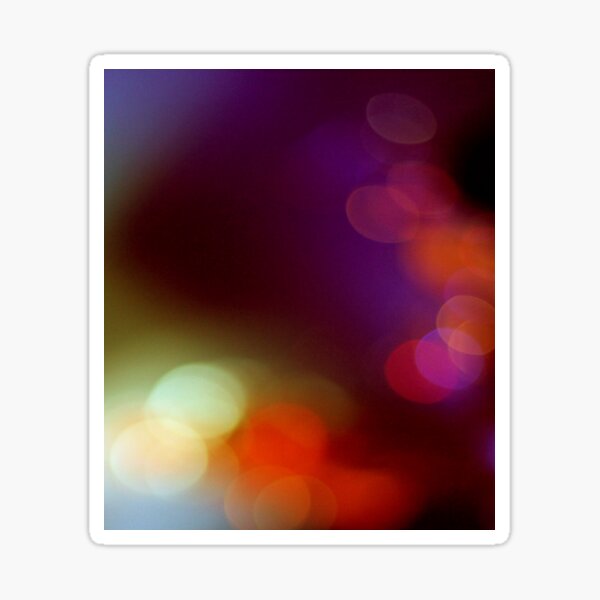 "bokeh" Sticker for Sale by capricedefille | Redbubble