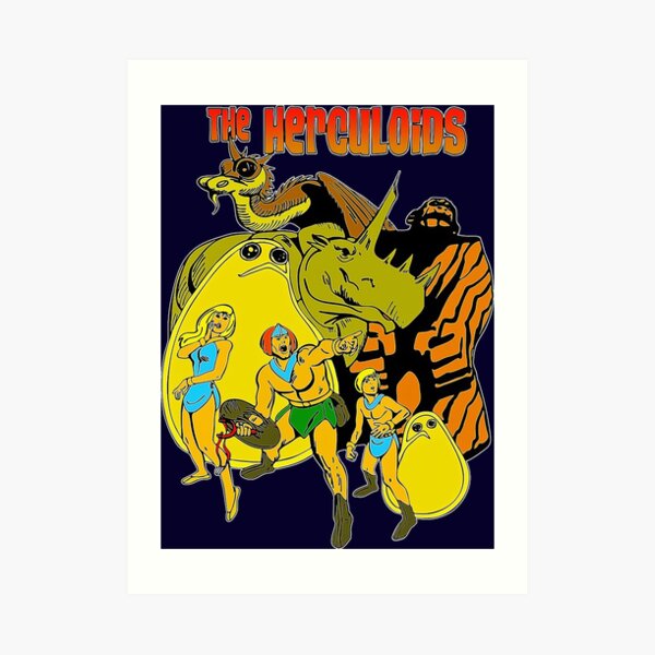 Herculoids Wall Art | Redbubble