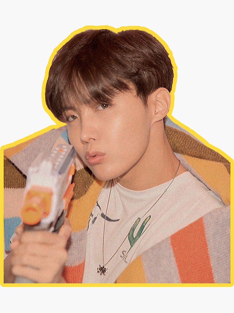 "jhope" Sticker for Sale by crookstickers | Redbubble