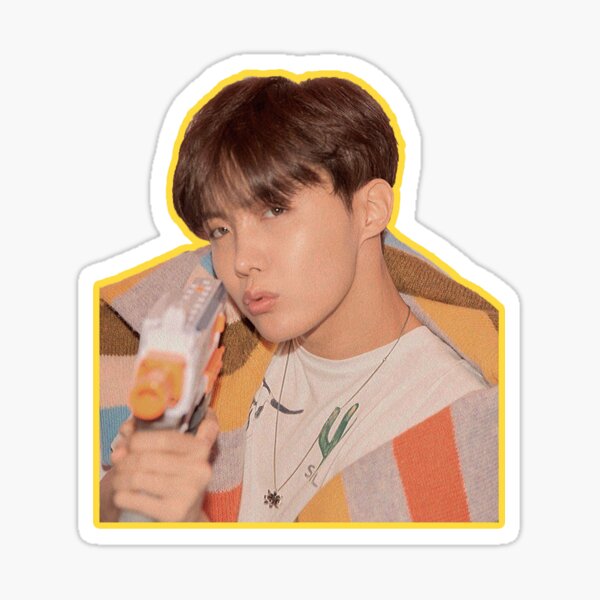 "jhope" Sticker for Sale by crookstickers | Redbubble