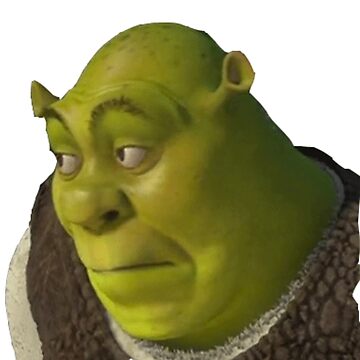 "Shrek smirk" iPad Case & Skin for Sale by Kiransingri | Redbubble