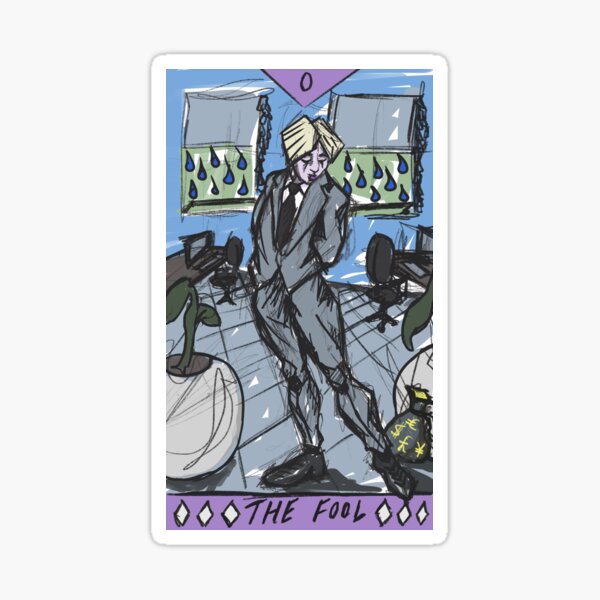 "The Fool Tarot Card" Sticker for Sale by Ipsissimosity | Redbubble