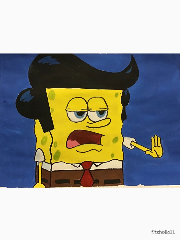 "Fancy Spongebob " T-shirt by fitzhollo11 | Redbubble
