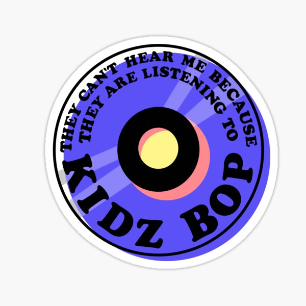 "KIDZ BOP PURPLE" Sticker for Sale by viviannguyen27 | Redbubble