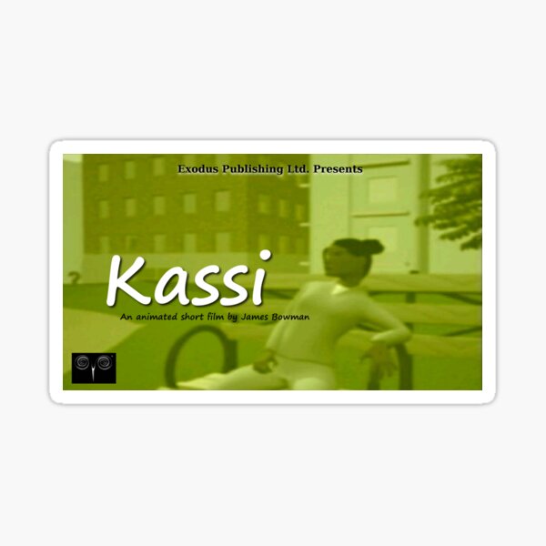 "Kassi Animated Film Poster" Sticker for Sale by AnimHeru | Redbubble