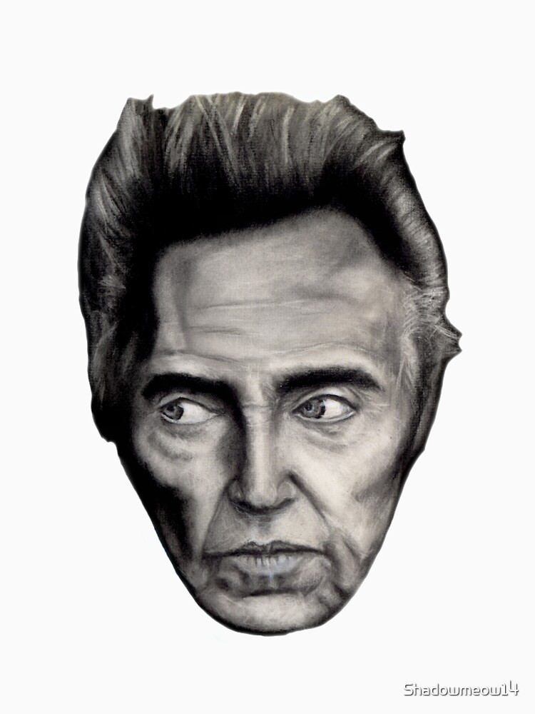 "Christopher Walken" T-shirt for Sale by Shadowmeow14 | Redbubble ...
