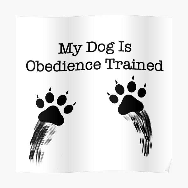 Obedience Posters | Redbubble