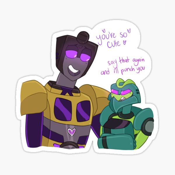 "Transformers Animated Swindle/Wasp 2" Sticker by SighFur | Redbubble