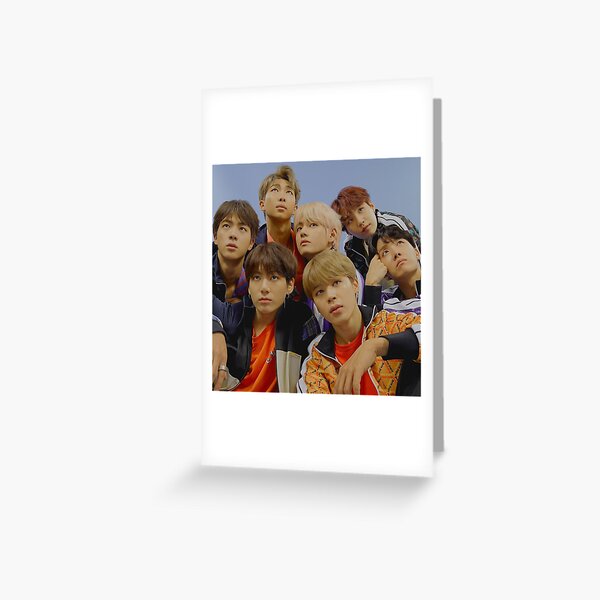 "BTS TIME Magazine Cover Photo" Greeting Card for Sale by Drakon ...