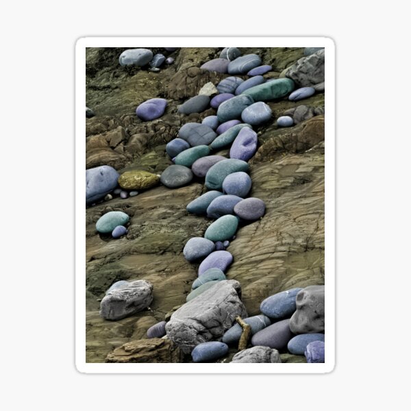 "Pebble Falls" Sticker for Sale by Yampimon | Redbubble