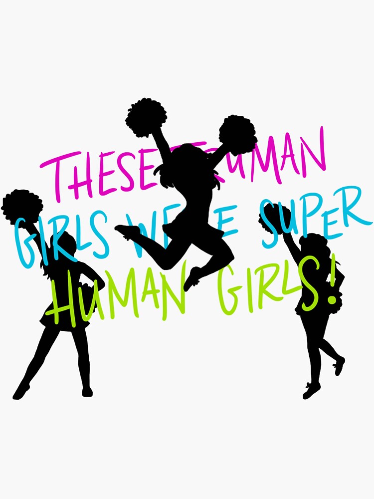 "Bring It On" Sticker for Sale by stageleftarts | Redbubble