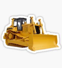 Bulldozer Stickers | Redbubble