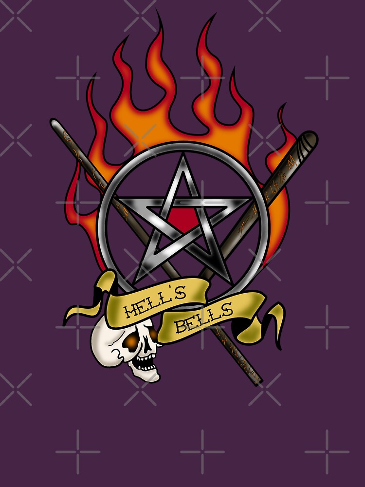 "Hell's Bells Tattoo" T-Shirt von AthenaLeonti | Redbubble