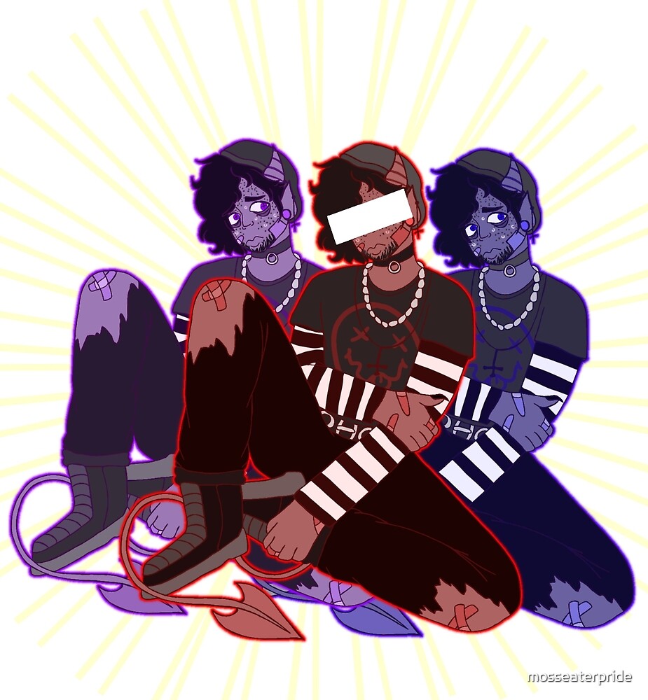"Holy eboy demon" by mosseaterpride | Redbubble
