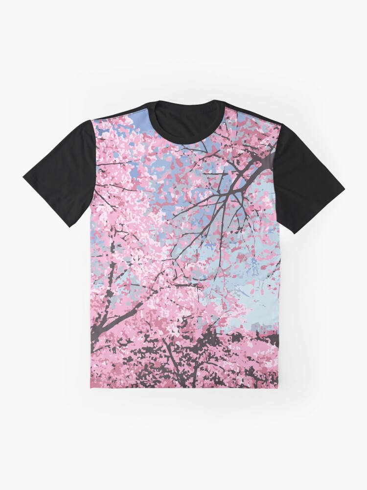 "Cherry Blossoms" Graphic T-Shirt for Sale by ambience | Redbubble