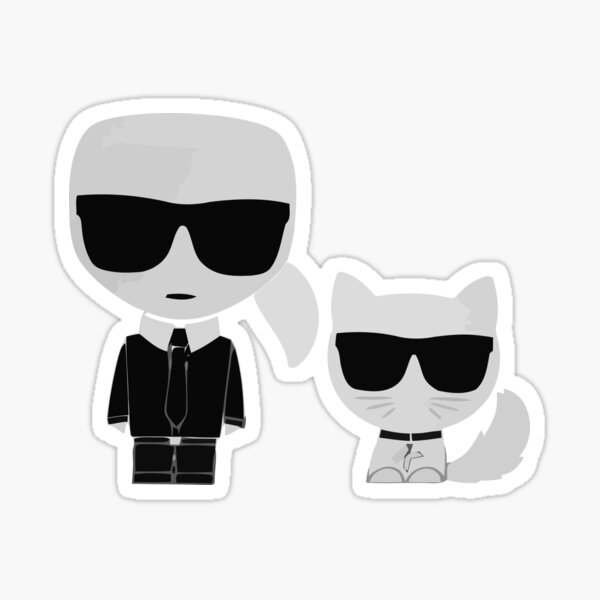 Karl Lagerfeld Stickers | Redbubble