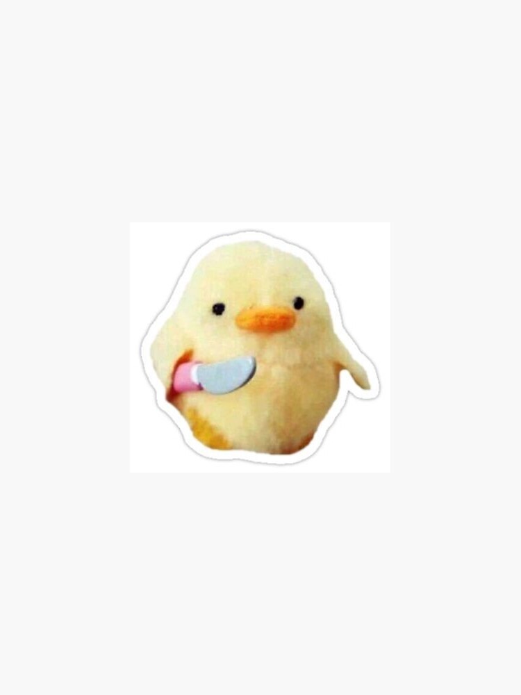 "Duck Meme" Sticker by starzzzz | Redbubble