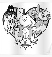 Battle Cats Posters | Redbubble