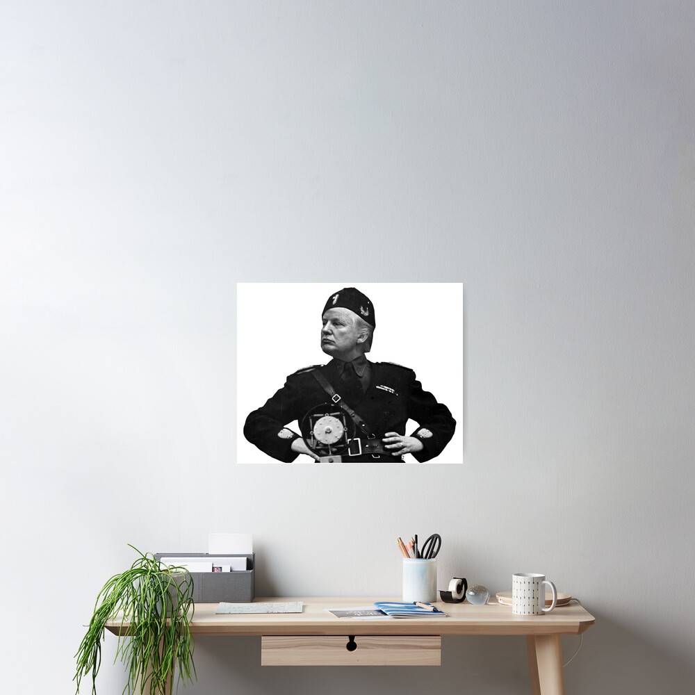 "Donito Trumpolini" Poster for Sale by artpirate | Redbubble