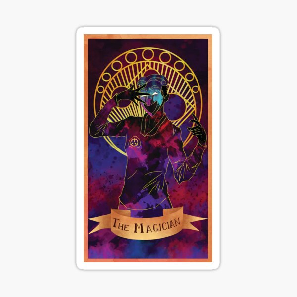"SCP-035 | The Magician card" Sticker for Sale by cazuhira | Redbubble