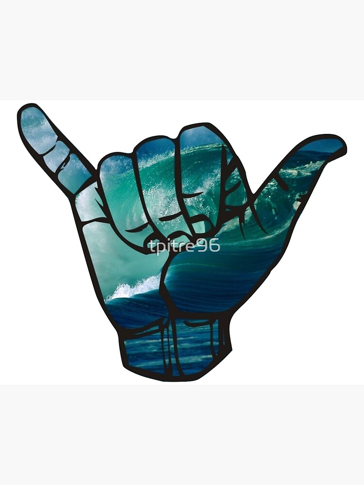 "Shaka Surf" Art Print for Sale by tpitre96 | Redbubble