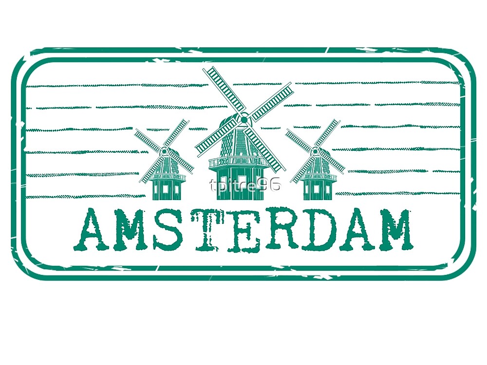 "Amsterdam Stamp" by tpitre96 | Redbubble