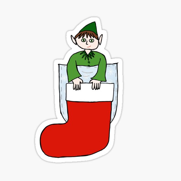 "Pocket Elf" Sticker for Sale by Geometrico22 | Redbubble