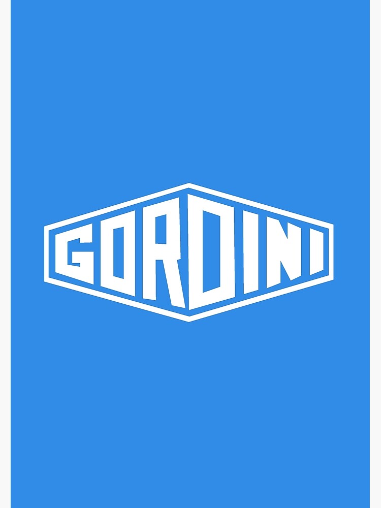 "Classic Car Logos: Gordini" Art Print by brookestead | Redbubble