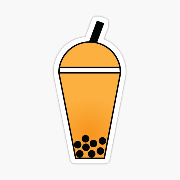 "Milk Tea Sticker" Sticker by coyzajac | Redbubble