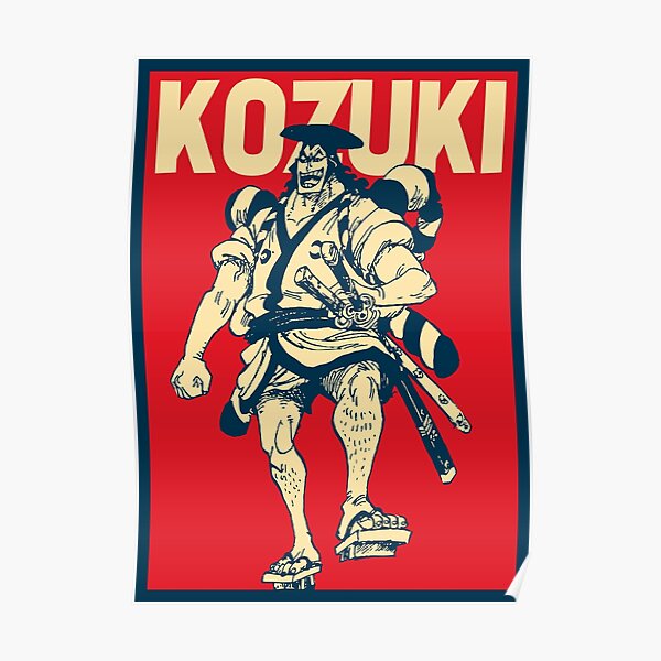 "Kozuki Oden" Poster by summersamy | Redbubble