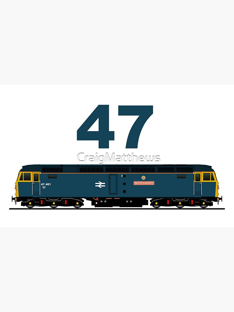 "BRITISH RAIL CLASS 47" Sticker for Sale by CraigMatthews | Redbubble