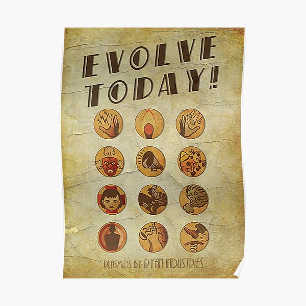 "Bioshock: Plasmids Poster" Poster for Sale by VeteranAlpha | Redbubble