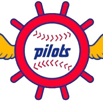 "Seattle Baseball - Vintage Pilots " Sticker for Sale by TheSportsPage ...