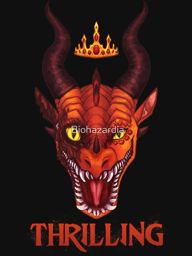 "Wings of Fire - Queen Scarlet - Thrilling" T-shirt for Sale by ...